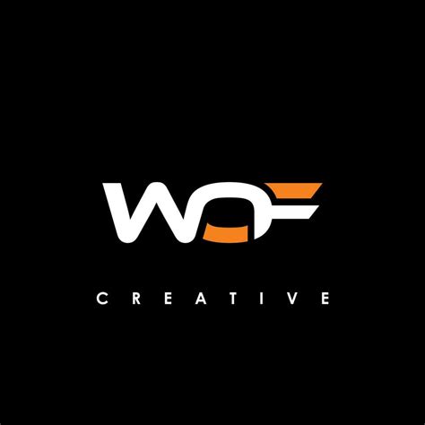 Wof Letter Initial Logo Design Template Vector Illustration 36154419 Vector Art At Vecteezy