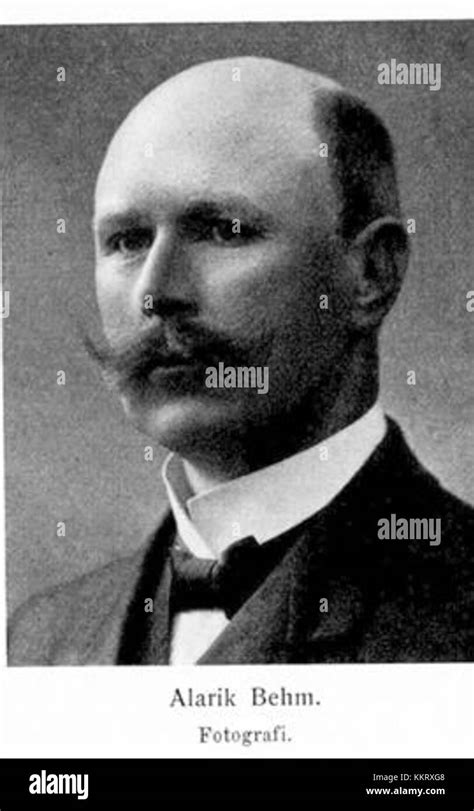 Alarik Behm Is An Individual Associated With A Specific Historical Or
