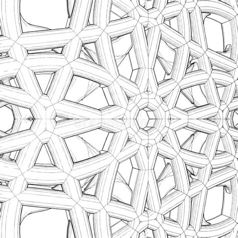 Gothic Vintage Ornament Vector Illustration Isolated On White