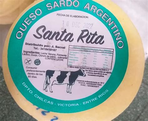 Prohibieron La Venta De Un Queso Que Estaba Rotulado Como Libre De