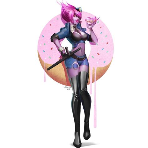 Officer And Sweetheart Evelynn Skin Concept😍 Art By Michellebos And