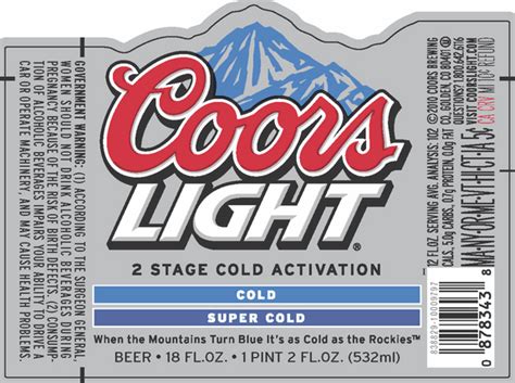 Coors Light Introduces Two Stage Cold Activation BeerPulse