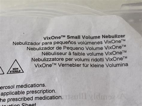 New Westmed Vixone Small Volume Nebulizer 0210 Exp2028 10 H8 Vixone