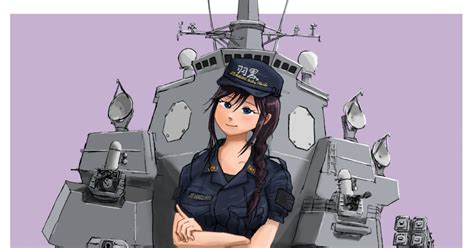 艦船擬人化 はぐろ 粘土洋のイラスト Pixiv