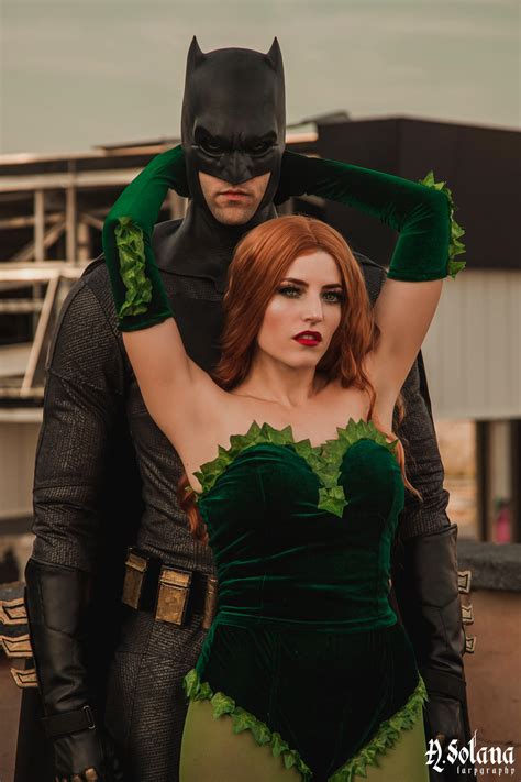 Batman And Pison Ivy By Asolanalarpgraphy On Deviantart