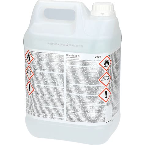 Divodes Fg Alkohol Alapú Felületfertőtlenítő élelmiszerrel