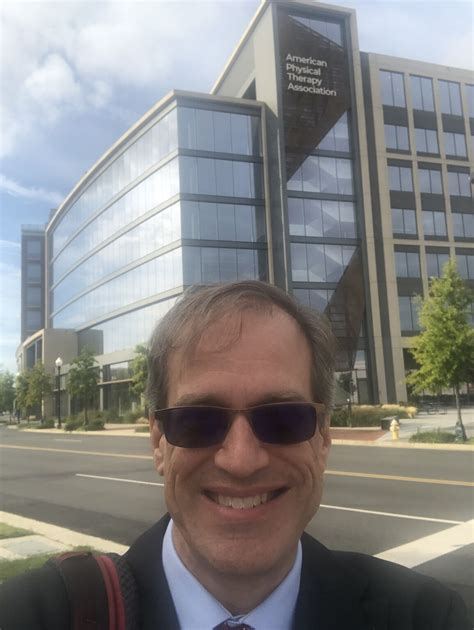First Day Back At The American Physical Therapy Association Is In The