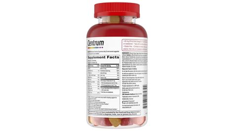 Centrum Dual Action Multi Omega 3 Strawberry Lemon And Orange