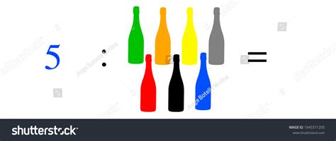 Simple Mathematical Calculations Addition Subtraction Multiplication Stock Illustration