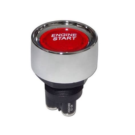 Кнопка пусковая 12V 50A (ENGINE START) красная - арт. 6519 - купить по ...