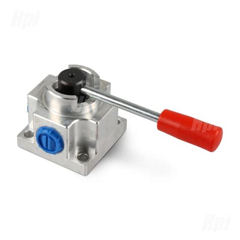 Aluminium Body 3 Way L Port Ball Valve HPI
