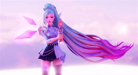 Render By Me Seraphine Kda All Out By Soltowers On Deviantart