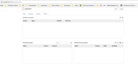 Erroneous Environments Showing Up In Conda Nb Tab With Error Issue