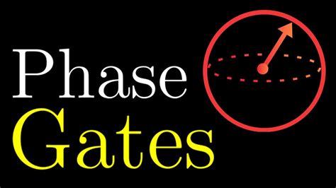 Quantum Computing Course 17 The Phase Gates S And T Gates Youtube