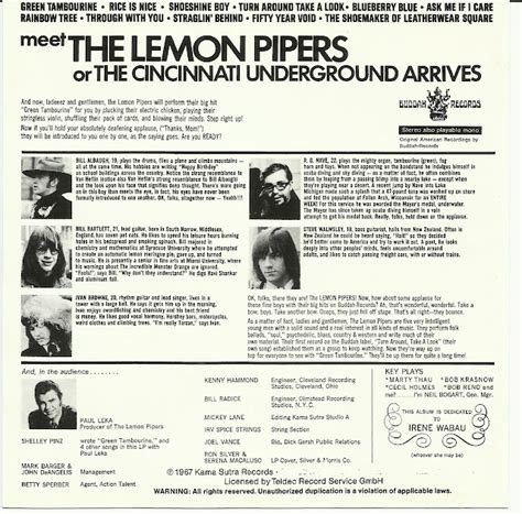 Disco Perdido The Lemon Pipers