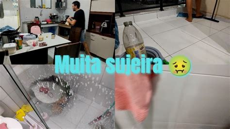 FAXINA COMPLETA tava uma bagunça YouTube