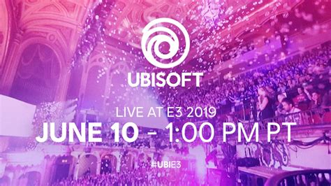 Ubisoft E3 2019 Press Conference Live Stream