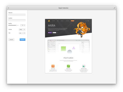 Ui Implement Export Dialog · Issue 275 · Akirauxakira · Github