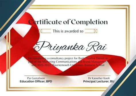 priyanka rai on linkedin certification