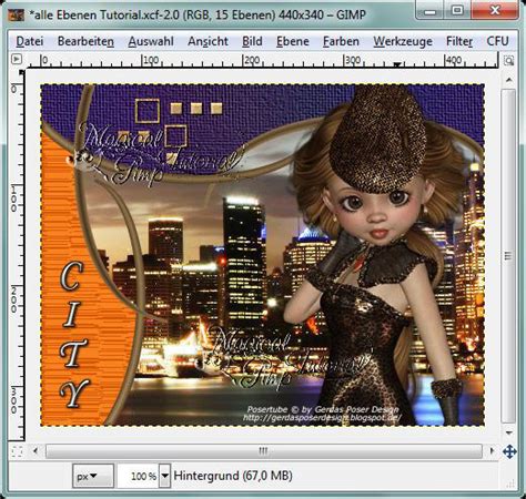 Magical Gimp Tutorial Gimp Tutorial Skyline