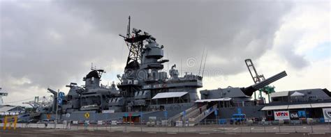 San Pedro Los Angeles California Battleship Iowa Bb 61 Museum In San