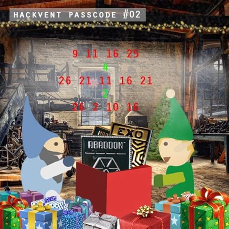 Passcodes Hackvent 2020 La Gazette Des Grenouilles