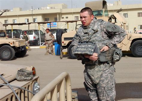 Soldiers Trying New Protective Vests In Baghdad Article The United