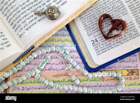 Bible Quran And Torah Concept Of Interfaith Dialogue Christianity