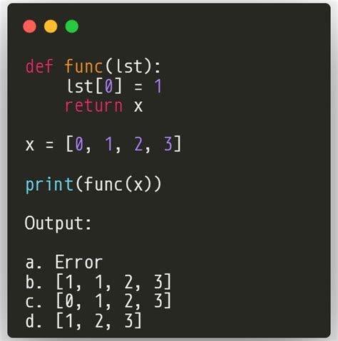 Benjamin Bennett Alexander On Linkedin Python Question Lets Test