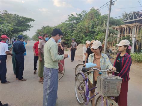 မိုးညိုမြို့နယ်တွင် ကိုဗစ် ၁၉ ရောဂါ ကာကွယ်နိုင်ရေးအသိပညာပေးခြင်းနှင့