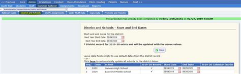 Next Year Scheduling Steps Overview Genesis Sis Support