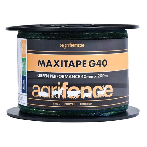 Tape Conductors Maxitape G40 Electric Fence Tape Agrifence