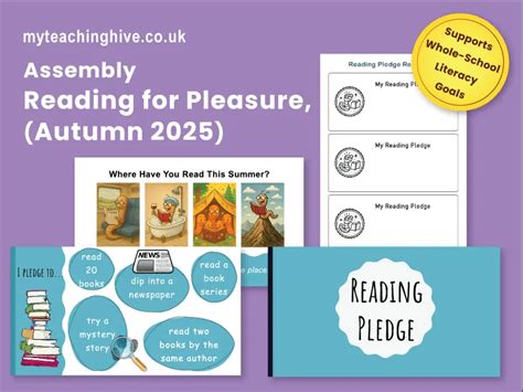 KS2 Assembly - Reading Pledge - Reading for pleasure - August 2025 ...