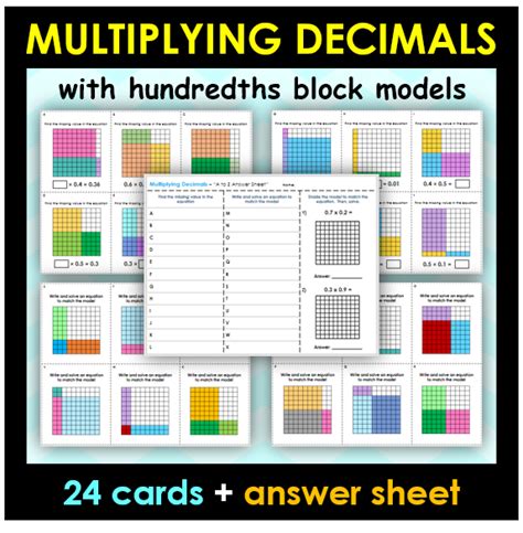 Multiply Decimals Using Area Model Multiplying Decimals Decimals Decimal Multiplication