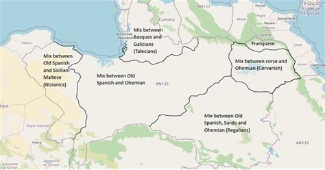 Linguistic Map For An125 Ogf Album On Imgur