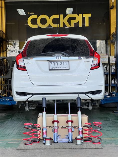 Cockpit Jazz Gk จัด โช้ค Profender Fitz แน่น หนึบ ขับโคตรดี