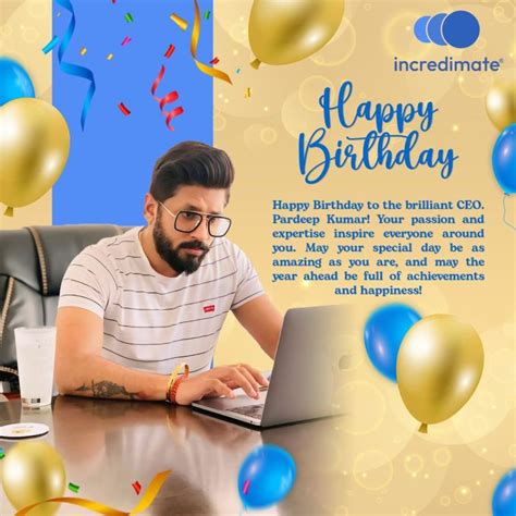 Aparna Thakur On Linkedin Happy Birthday Pardeep Kumar Sir God Bless You Always Many Many Happy