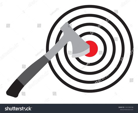 Axe Throwing Icon 스톡 벡터로열티 프리 1241596108 Shutterstock