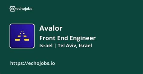 Hiring Front End Engineer Israel Tel Aviv Israel Python Nodejs