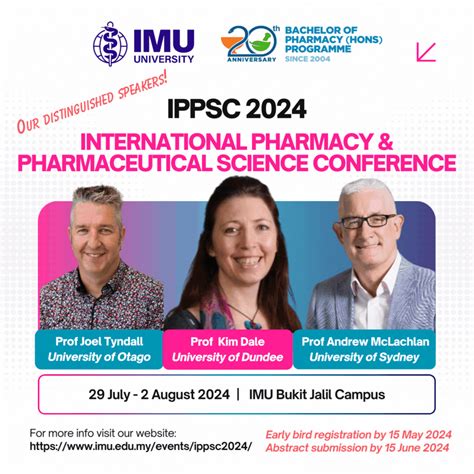 Imu School Of Pharmacy On Linkedin In Conjunction With The 20th