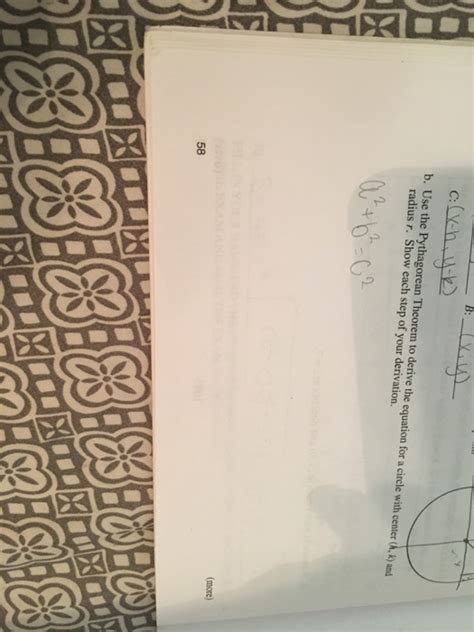 Solved Use The Pythagorean Theorem To Derive The Equation