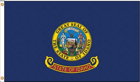 Nylon Indooroutdoor Idaho State Flag 5jfh0141380 Grainger