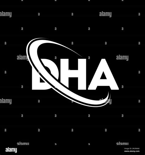 Dha Logo Dha Letter Dha Letter Logo Design Initials Dha Logo Linked