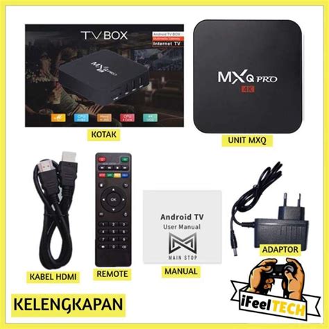 Jual Android Tv Box Mxq Pro 5g 2g16g Smart Tv 4k Ultra Hd Mxq Pro 4k