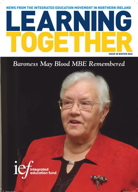 Integrated Education Fund Learning Together Issue 38 Page 1