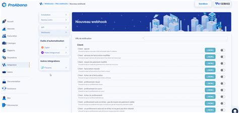 Comment Créer Un Webhook Assistance And Documentation Proabono