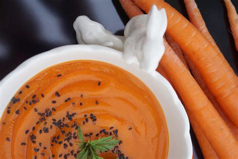 Creamy Roasted Carrot Soup Emily Ellyn