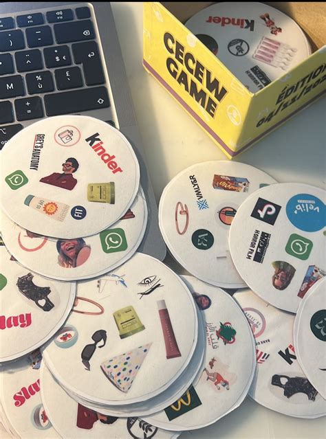 Personalized Dobble Template To Complete Etsy