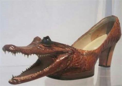 Zapatillas Piel De Cocodrilo Funny Shoes Crazy Shoes Fantastic Shoes