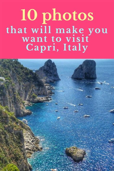 10 Photos That Will Make You Want To Travel To Capri Italy Earths